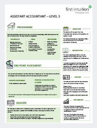 Level 3 Assistant Accountant | Structured and supported programmes at FI