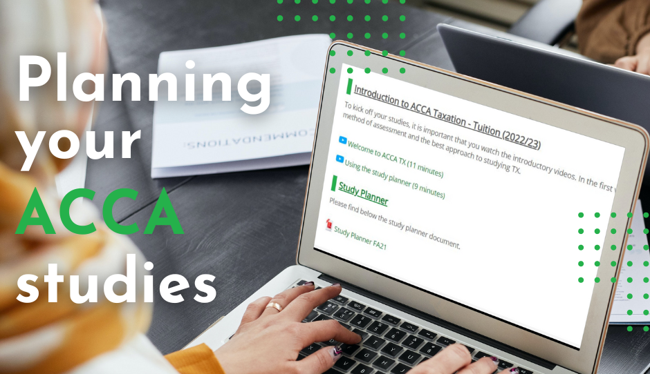 Planning Your ACCA Studies - First Intuition - FI Hub