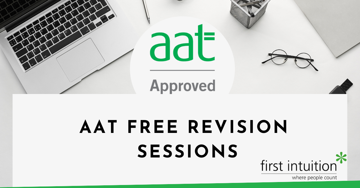 AAT Revision Sessions with our expert tutors - First Intuition
