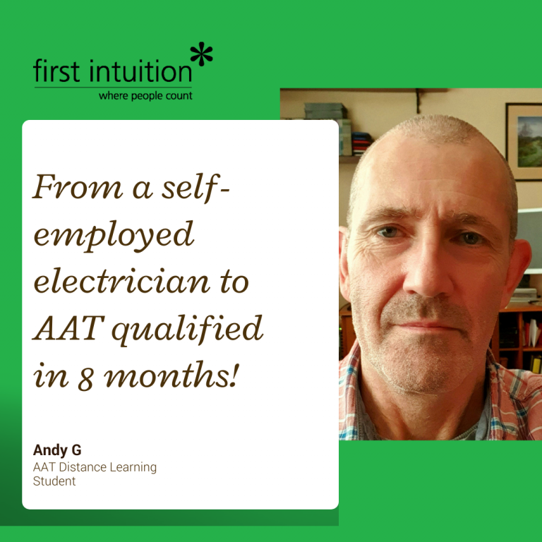 Amazing Achievement From AAT Distance Learning Student - Andy - First ...