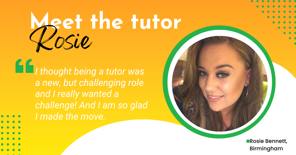 Meet the tutor: Rosie Bennett