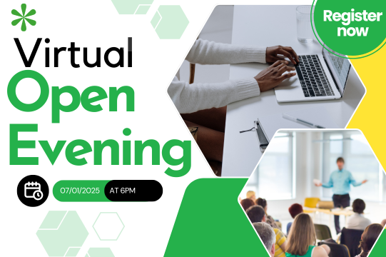 Virtual Open Evening: Tuesday 7th January 6pm - First Intuition